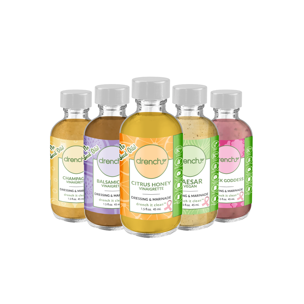 drench® | Clean & Natural Dressings, Marinades, Sauces & More